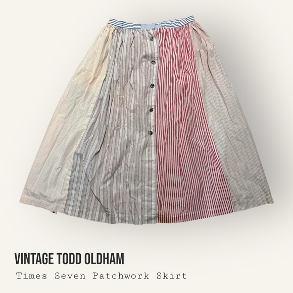 Todd Oldham | Skirts | Vintage Todd Oldham Times Seven 7s Style ...